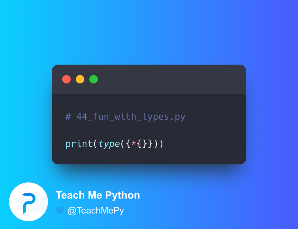 Teach Me Python
